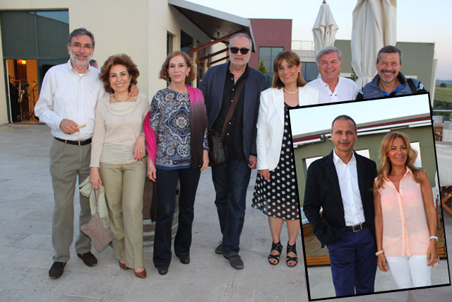 BAŞMAN ÇİFTİ KONUKLARINI AĞIRLADI - Mayatta